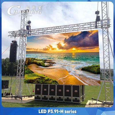 China Bühnenachtergrond P3.91 Huur LED-video-muurdisplay Verfrissingspercentage 3840H2 Te koop