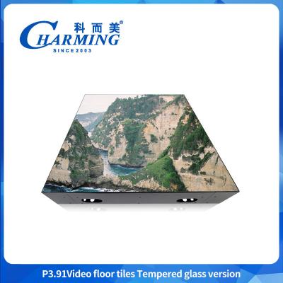 Chine TOP Hotsale Dj Disco Panel Carreaux de verre durci Éclairage 3d Led Parquet vidéo Lumière étanche à vendre