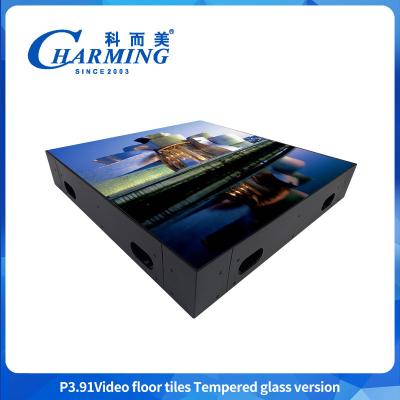 China personalização IP65 alta proteção LEDs rgb palco & cubo publicidade interior e exterior 500 * 500mm LED ecrãs de exibição digital de pista de dança for sale