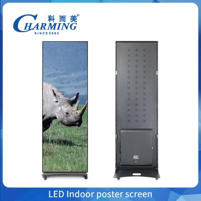 중국 고품질 스마트 광고 플레이어 LED 화면 포스터 디스플레이 전체 색상 실내 LED 디스플레이 포스터 스크린 판매용