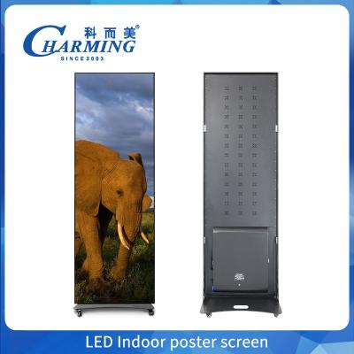 중국 고품질 스마트 광고 플레이어 LED 화면 포스터 디스플레이 전체 색상 실내 LED 디스플레이 포스터 스크린 판매용