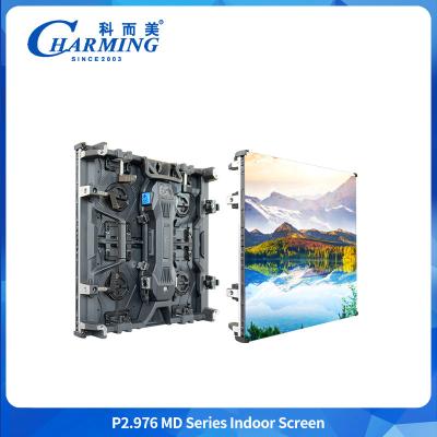 중국 유연한 LED 화면 실내 곡선 화면 P2.98 MD 시리즈 7680HZ LED 비디오 벽 판매용
