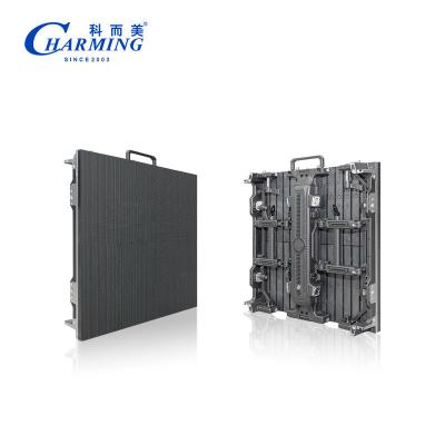 중국 P2.604 야외 LED 화면 IP65 500x1000mm RGB 방수 렌터 디스플레이 판매용