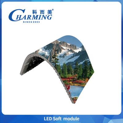Chine 320x160 Module souple à LED intérieur P2 P2.5 P3.076 7680 Module à taux de rafraîchissement élevé Affichage pour les formes artistiques à vendre