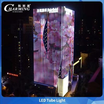 China IP65 Energy Saving Outdoor RGB LED Tube Light for Building Decoration with UV-PC Cover for sale