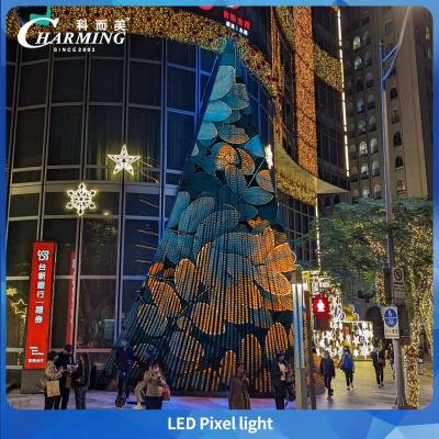 China LED Pixel Lights 50C SMD3535 IP66 SPI Control Outdoor Light Exterior Wall Decoration Stage Lighting for sale