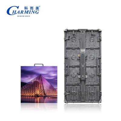 China Outdoor Series Rental Screen Split Structure Design Ip65 Different Shapes 500x500/500x1000mm for sale