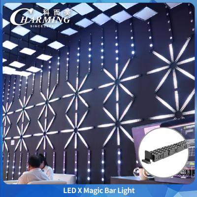 China Screw Hole Design Charming's Original Product LED X Magic Bar Modular Design Charming Product LED X Magic Bar RGB LED Pixel Bar For Entertainment Event for sale