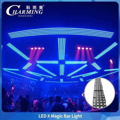 China Screw Hole Design Charming Product With 6 Sets Of LED X Magic Bar For Bars  For Entertainment Event for sale