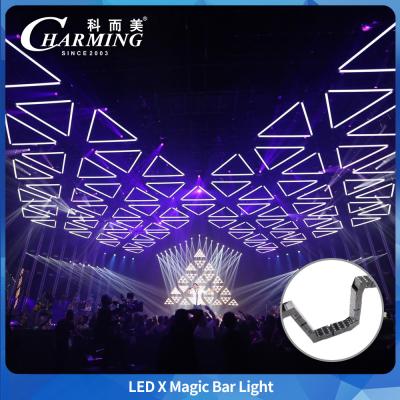 China Screw Hole Design Charming's Original Product LED X Magic Bar Modular Design Charming Product LED X Magic Bar RGB LED Pixel Bar For Entertainment Event for sale