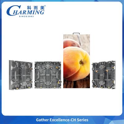 China Lightweight Outdoor Right Angle LED Cabinet P3.91 4000nits IP65 for Building Edge Billboard for sale