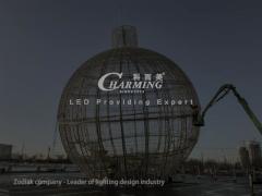 180° LEIDENE van de Weergevenhoek 1.44W Pixellichten IP68 voor de Bouw van Verlichtingsproject