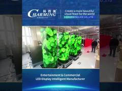 Alto desempenho P2.5 módulos indoor LED suave 800cd/m2 módulo LED Full Color IP40 módulo de tela LED flexível para shopping mall