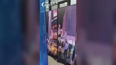 Foldable Poster led screen 3