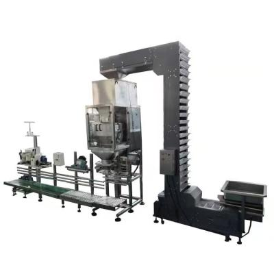 China Double Vibrator Semi Automatic 25kg Granular Filling Machine for sale