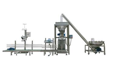 Cina Macchina riempitrice a coclea per polveri 2-4 sacchi/min, alimentazione a doppia vite, 5-25 kg in vendita
