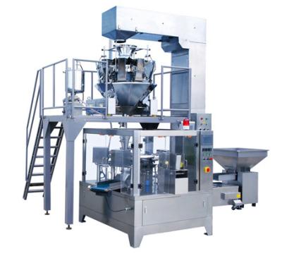 China 500-2500g Filling Range Rotary Powder Filling Machine 10-40 Bags/Min Te koop
