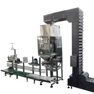 China Semi Automatic 25kg Granule Packing Machine 3-8 Bags Per Min for sale