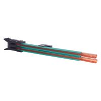 China 400A Overhead Electrical Bus Bars Flexible Insulated Copper Eot Crane Bus Bar for sale