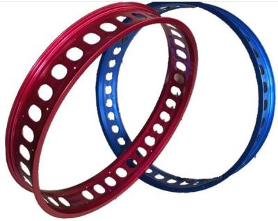 Cina Vendita calda 26x4.0 pollici Fat Bike Rame di ruota in lega di alluminio 28/32/36/48 fori diversi colori in vendita