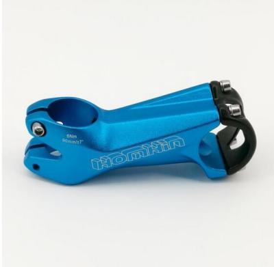 Cina Bicicletta Leggio Stem Logo personalizzato OEM per bicicletta XC +-17 grado 80/90/100mm lunghezza Diametro 31,8mm in vendita