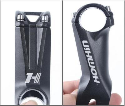 Cina Bicicletta Leggio Stem Logo personalizzato OEM per bicicletta XC +-17 grado 80/90/100mm lunghezza Diametro 31,8mm in vendita