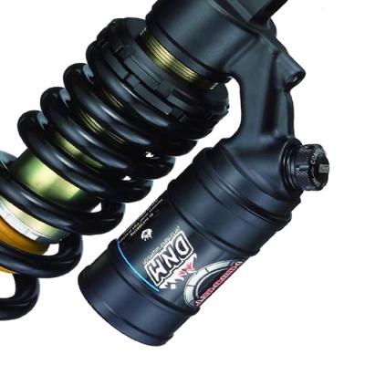 Cina Motorcycle Hydraulic Coil Spring Suspension Shock DNM with Piggyback Rebound/Compression Damper Adjustment 260-465mm in vendita