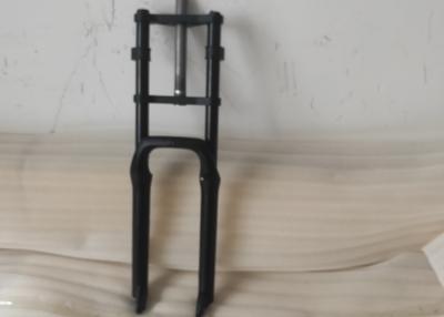 Cina 26" Fat Bike Downhill Fork Rivestimento in alluminio Bicicletta nera Fork 171mm Pitch Aluminum 9mm Open Dropout/135mm Gambe inferiori in vendita