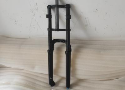 China 26er Fat E-bike Suspension Fork 100/120mm Travel Dual-Drown 135/9 135x15 20er Downhill Bike for sale