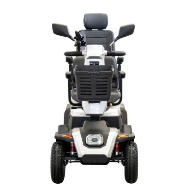 Cina Scooter elettrico a due posti da 950W con freno elettrico magnetico per viaggi all'aperto bianco in vendita