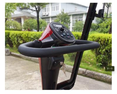 Cina grande taglia 4 ruote scooter elettrico di mobilità con tetto per disabili uomo rosso in vendita