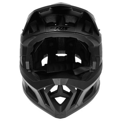 Cina Cappello BMX per adulti completo Casco in discesa Off road integrato anti caduta anti abbagliamento Cappello a bordo completo Casco nero in vendita