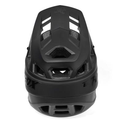 Cina Cappello BMX per adulti completo Casco in discesa Off road integrato anti caduta anti abbagliamento Cappello a bordo completo Casco nero in vendita