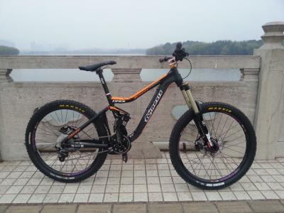 China 26er Aluminum Full Suspension Mountain Bike Frame 6
