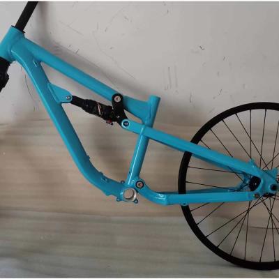 Cina 26 pollici Junior Full Suspension Mountain Bike Frame XC/Trail Softtail Mtb Bicycle in vendita
