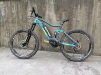 China Electric Full Suspension Bicycle Frame for sale