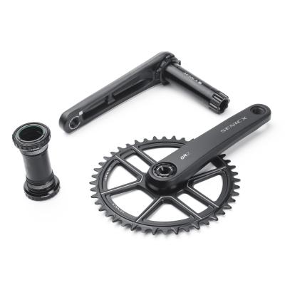 Cina Lightweight Road Bike Crankset Gravel Bicycle DUB Crank 165/170/175 42/44T in vendita