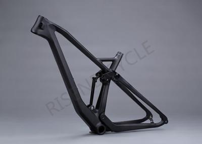 Cina 27.5er Boost/ 29er XC Full Suspension Carbon Bike Frame 148x12 Opzione a doppia scossa in vendita