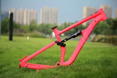 Cina Alluminio Lega Enduo Full Suspension Frame per 27,5 pollici Ruote Compatibilità in vendita