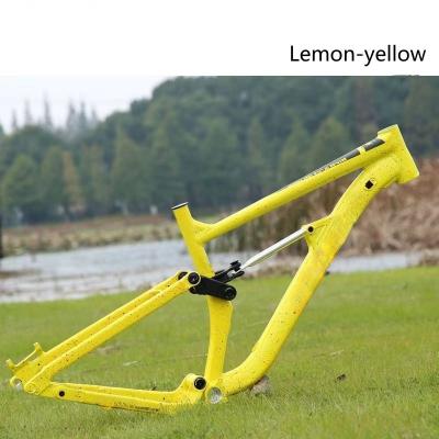 Cina Alluminio Lega Enduo Full Suspension Frame per 27,5 pollici Ruote Compatibilità in vendita
