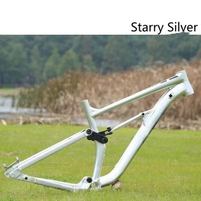 Cina Alluminio Lega Enduo Full Suspension Frame per 27,5 pollici Ruote Compatibilità in vendita