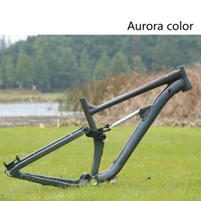 Cina Alluminio Lega Enduo Full Suspension Frame per 27,5 pollici Ruote Compatibilità in vendita