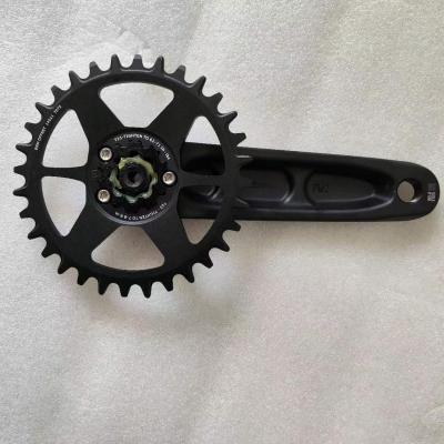 Cina Aluminum Alloy Mountain Bike Crank Set DUB 29mm Axle Direct Mount Chain Ring Bicycle Crank in vendita