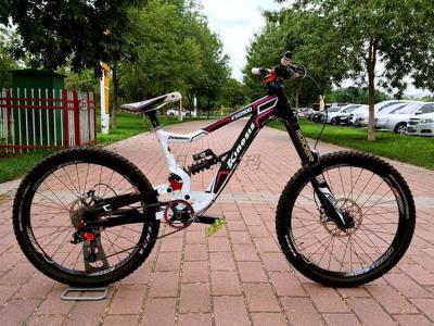 Cina 26er Downhill Full Suspension Frame KSD900 8inch/203mm travel Mountain Mike in vendita