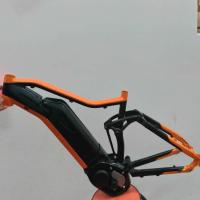 China Electric Full Suspension Bicycle Frame for sale