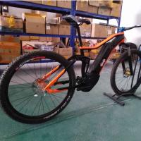 China Electric Full Suspension Bicycle Frame for sale