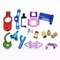 China Stable CNC Turning Parts Components Colorful Anodized Customized for sale