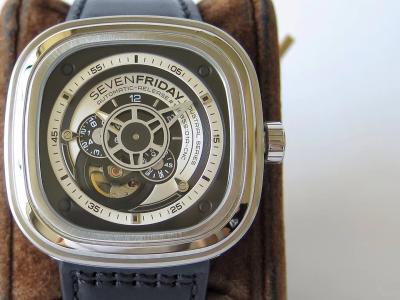 China SevenFriday P1B/01 SS/LE White SVF Jap Miyota - SF006 for sale