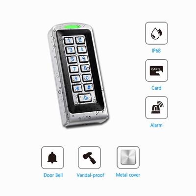 中国 屋外防水 IP68 防破壊 RFID カード アクセス コントロール リーダー 販売のため