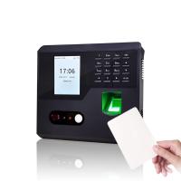 China Multi-biometric Time Attendance System and Face Fingerprint Recognition Access Control Support WEB Software FA110 for sale